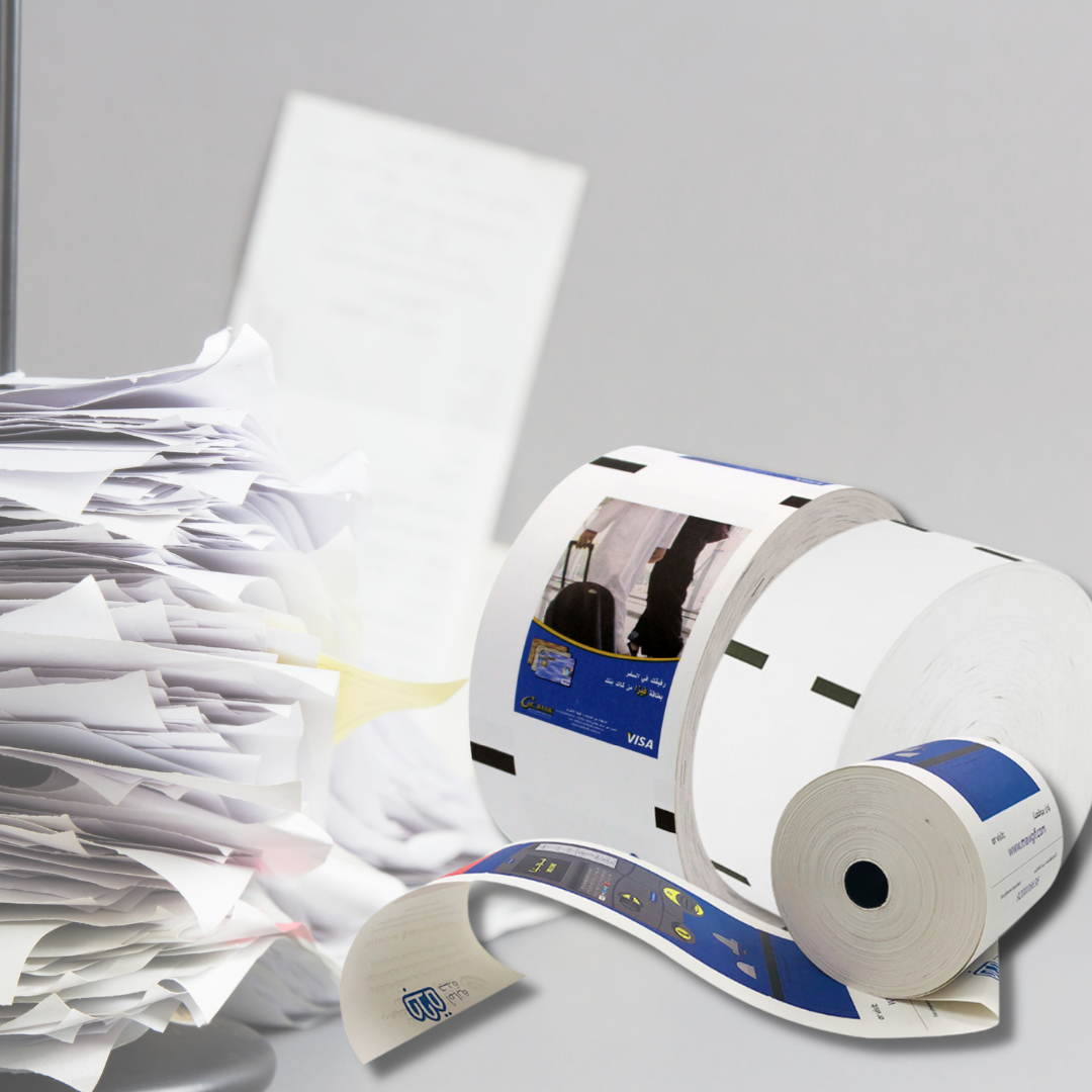 ATM Paper Rolls | ATM Receipt Paper | ATM rolls suppliers in UAE