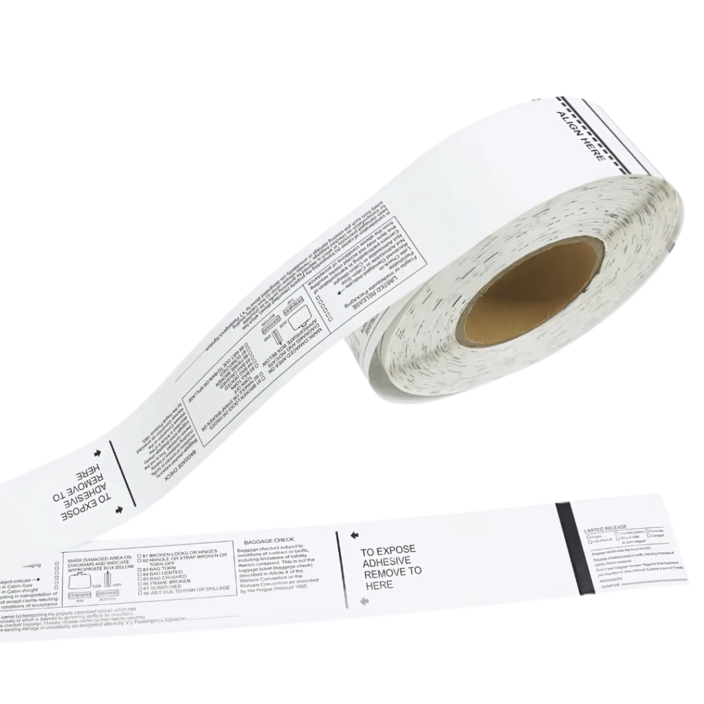 Thermal baggage tags manufacturers & suppliers in UAE | Yashtech